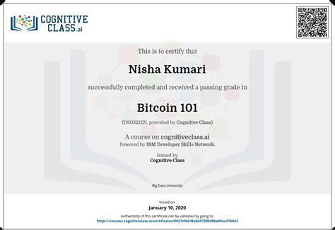 Cognitive Class Ds0321en Certificate Cognitive Class