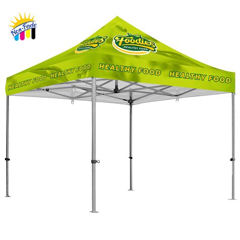 Gazebo 3 X 3m Uv Print Hexagon Aluminium Complete National Flag