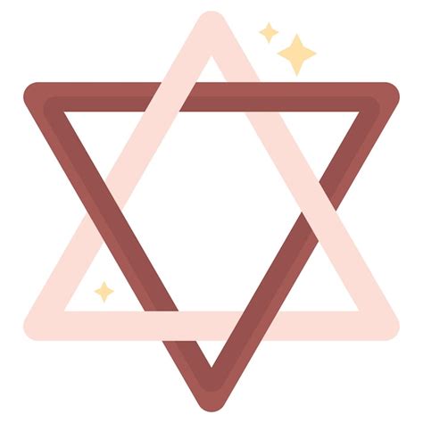 Free Vector David Star Design