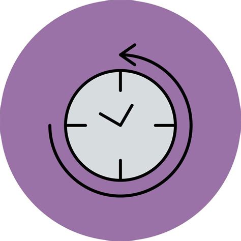 Anti Clockwise Line Filled Multicolour Circle Icon 37774451 Vector Art