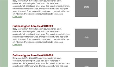 Sample Email Campaign Templates Email Marketing Templates Atlantic