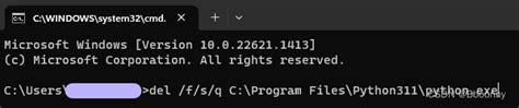 Python卸载重装完整教程 python怎么卸载干净重新安装 CSDN博客
