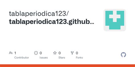 Github Tablaperiodica123
