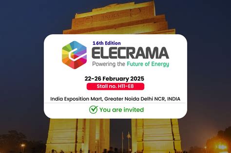 Swapnil Karande On Linkedin Dynamiccables Elecrama2025