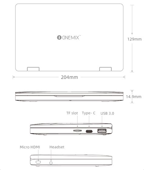 One Netbook One Mix 3 8 4インチUMPCgeekbuyingでプレオーダーがスタート仕様とデザインも明らかに