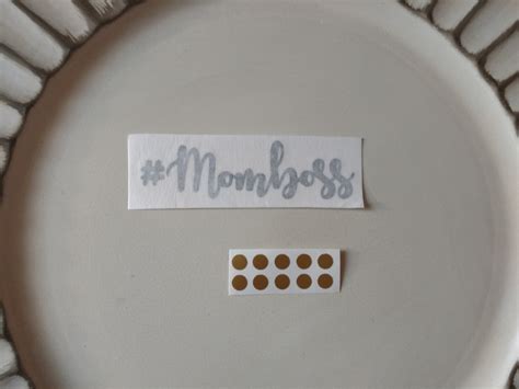 Mom Boss Vinyl Decal Momboss Sticker Vinyl Decal For Etsy