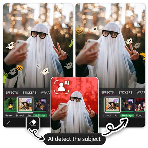 Editor De Fotos De Halloween Filtros Fondos Stickers Y Mas Perfect