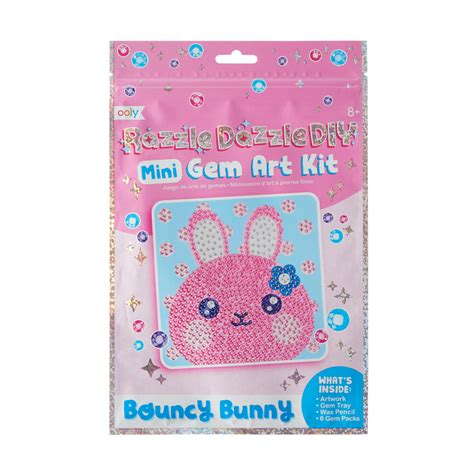 Ooly Mini Razzle Dazzle Bouncy Bunny