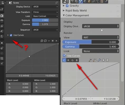 RGB Curves Disappeared Lighting And Rendering Blender Artists Community