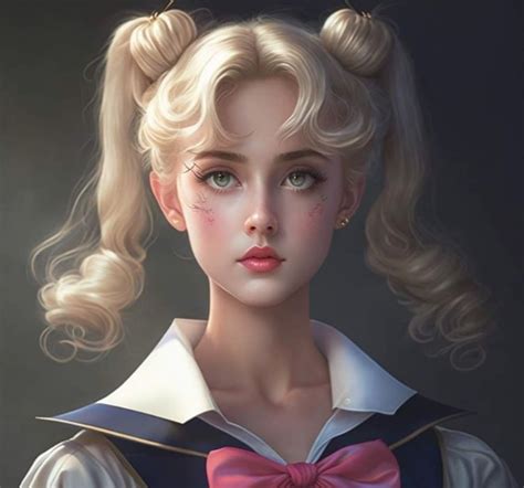 IA recrea a Sailor Moon en la vida real
