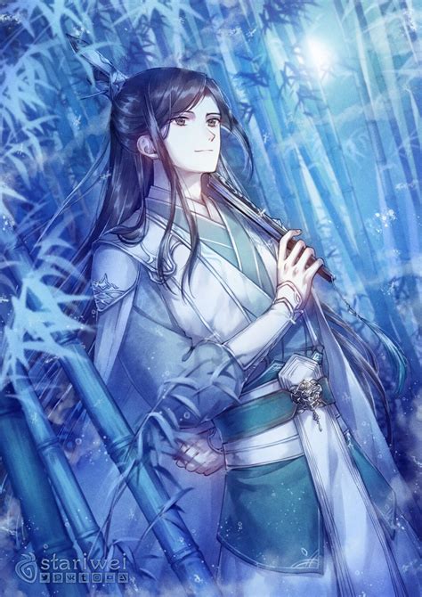 Shen Qingqiu Renzha Fanpai Zijiu Xitong Drawn By Stariwei Danbooru