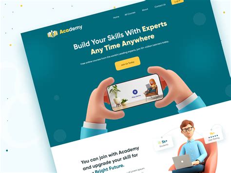 E Learning Web UI On Behance