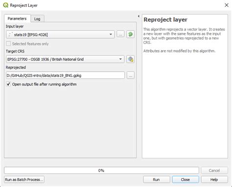 Processing Vector Data Qgis For Transport Research An Introduction