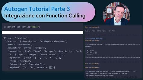 Autogen Tutorial Sessione 3 Come Integrare Autogen Con Function Calling YouTube