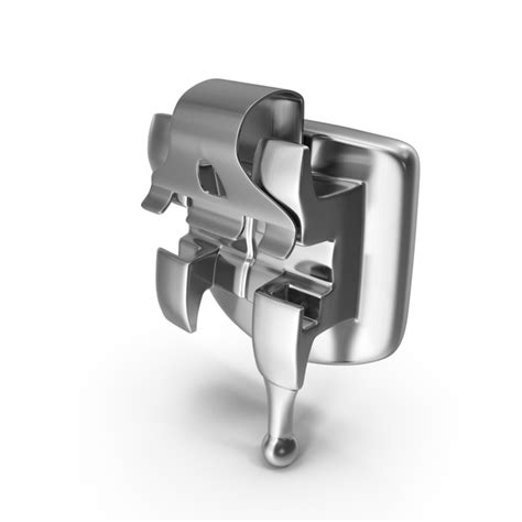 Self Ligating Dental Braces Bracket Open 3d Object 2299169959