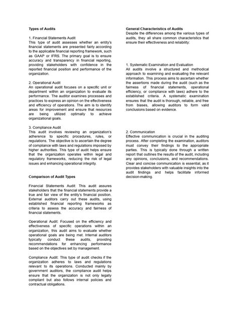 Auditing Theory Chapter 1 And 2 Pdf