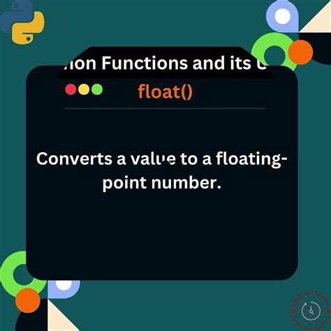 Pythons Float Function Pythonbasics Python Shorts Youtube