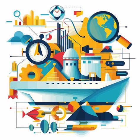 Data Analytics Vector Illustration аналитика данных вектор иллюстрация