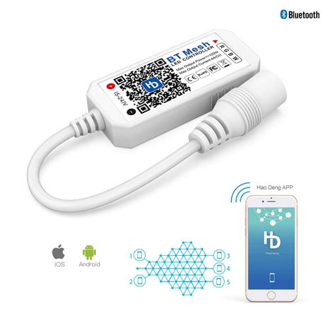 Dc 5 24v Mini Bluetooth Rgb Led Controller For Rgb Rgbw Led Strip Lights Led Controller