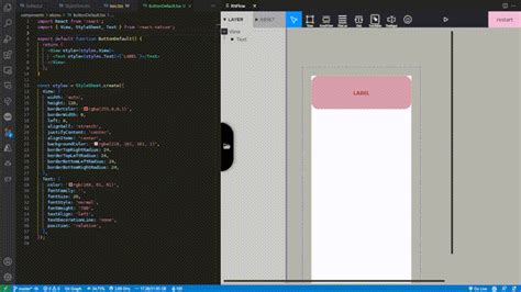 Figma Like Ui Builder As A Vs Code Extension What Do You Think Rreactnative