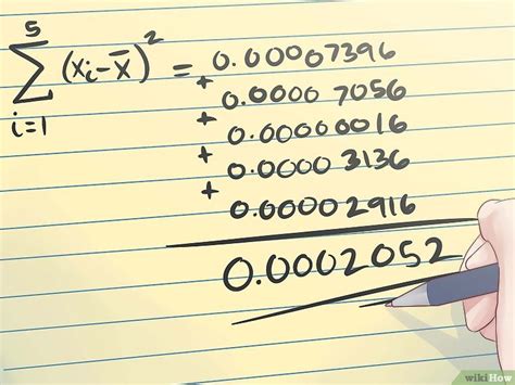 Comment Calculer Lerreur Standard 12 étapes