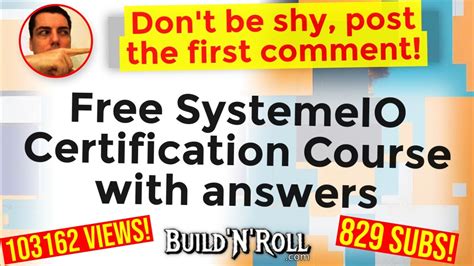 👩‍🎓 Free Systemeio Certification Course With Answers Youtube
