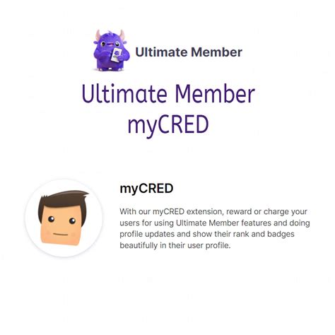 Ultimate Member MyCRED