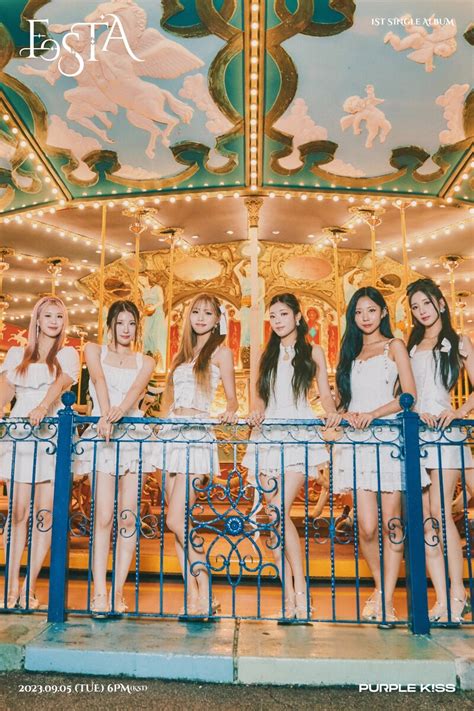 Purple Kiss 1st Single Album Festa Concept Photo Kpopping