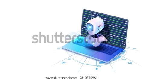 Digital Brain Neural Network Ai Servers Stock Vector Royalty Free