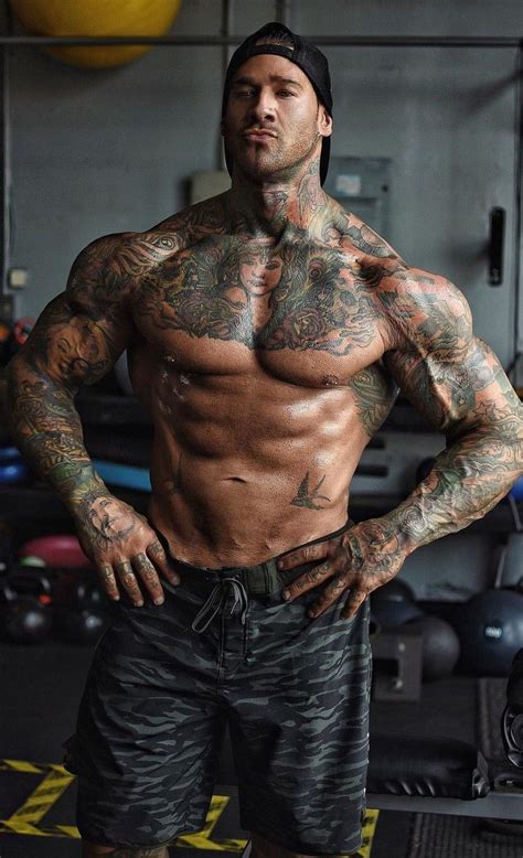 Muscle Tattooed Men Printable Calendars At A Glance