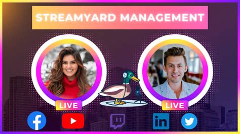 Setup And Run Streamyard Live Stream For You By Tajulislamdolon Fiverr