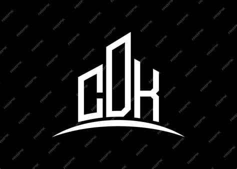 Premium Vector Letter Cdk Building Vector Monogram Logo Design