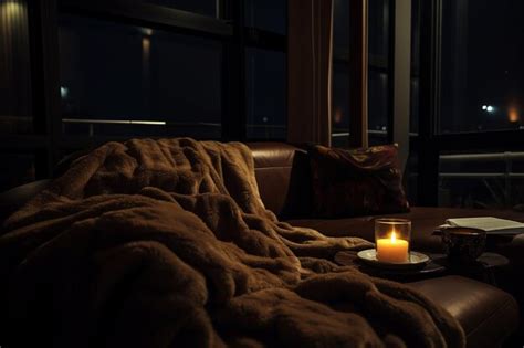 Premium Photo Cozy Rainy Evening