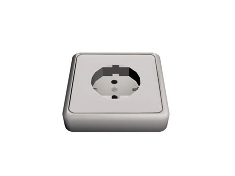 Free D Socket Models Turbosquid