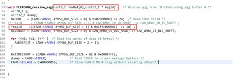 solved s32k144 flexcan receiving mailbox can receive data from sending