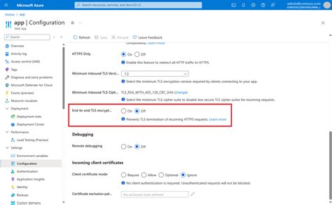 The All Inclusive Update For Everything Tls On App Service Microsoft
