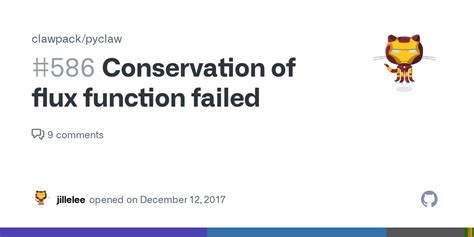 Conservation Of Flux Function Failed · Issue 586 · Clawpackpyclaw