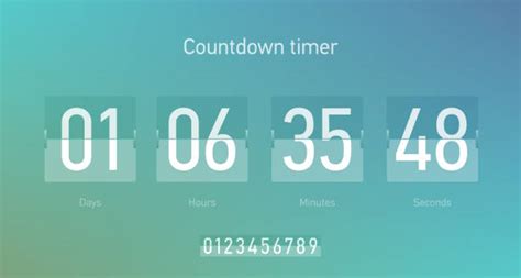 Clip Art Animated Countdown