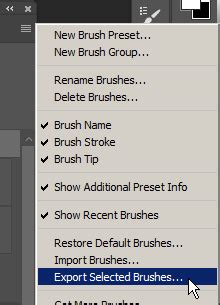 Exporting Brush Presets From Photoshop Substance 3D Painter