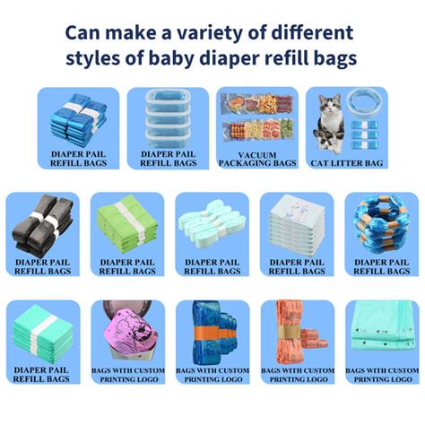 High Speed Full Auto Diaper Pail Refill Folding Machine Large Size Baby