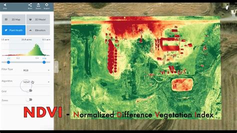 Ndvi Maps By Drone In Minutes Demo Normalized Difference