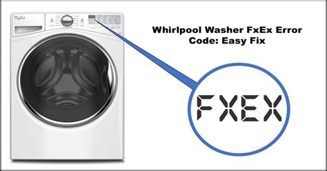 Candy Washing Machine Error Codes Fix Them Now In 2025