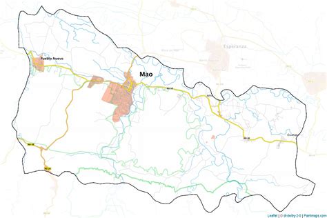 Sample Maps Of Mao Generated With Map Cropping Masking Tool