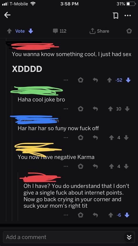 Random Comment On A Post On R Memes R Ihavesex
