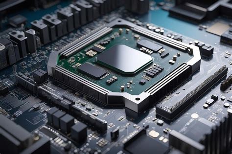 Procesador Gráfico De Gpu Tecnología De Hardware De Placa De Circuitos