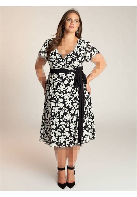 دوخت لباس برای افراد چاق Dress For Chubby Plus Size Vintage Dresses