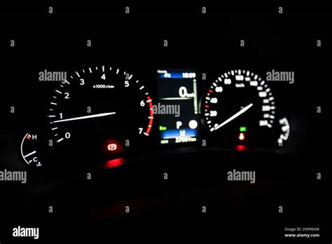car instrument control panel car dashboard modern automobile control