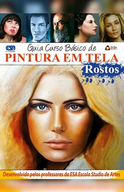 Cofenplay Guia Curso Básico de Pintura em Tela Rostos