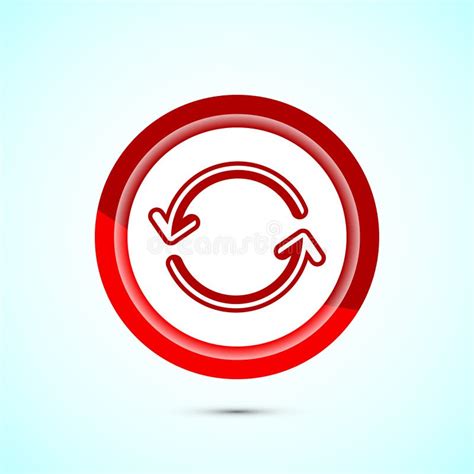 Sync Processing Icon Design Synchronization Or Reset Icon Reload Sign
