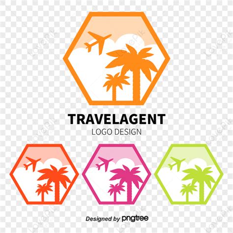 손바닥 로고 패턴코코넛관광 로고단순한 Png 일러스트 무료 다운로드 Lovepik